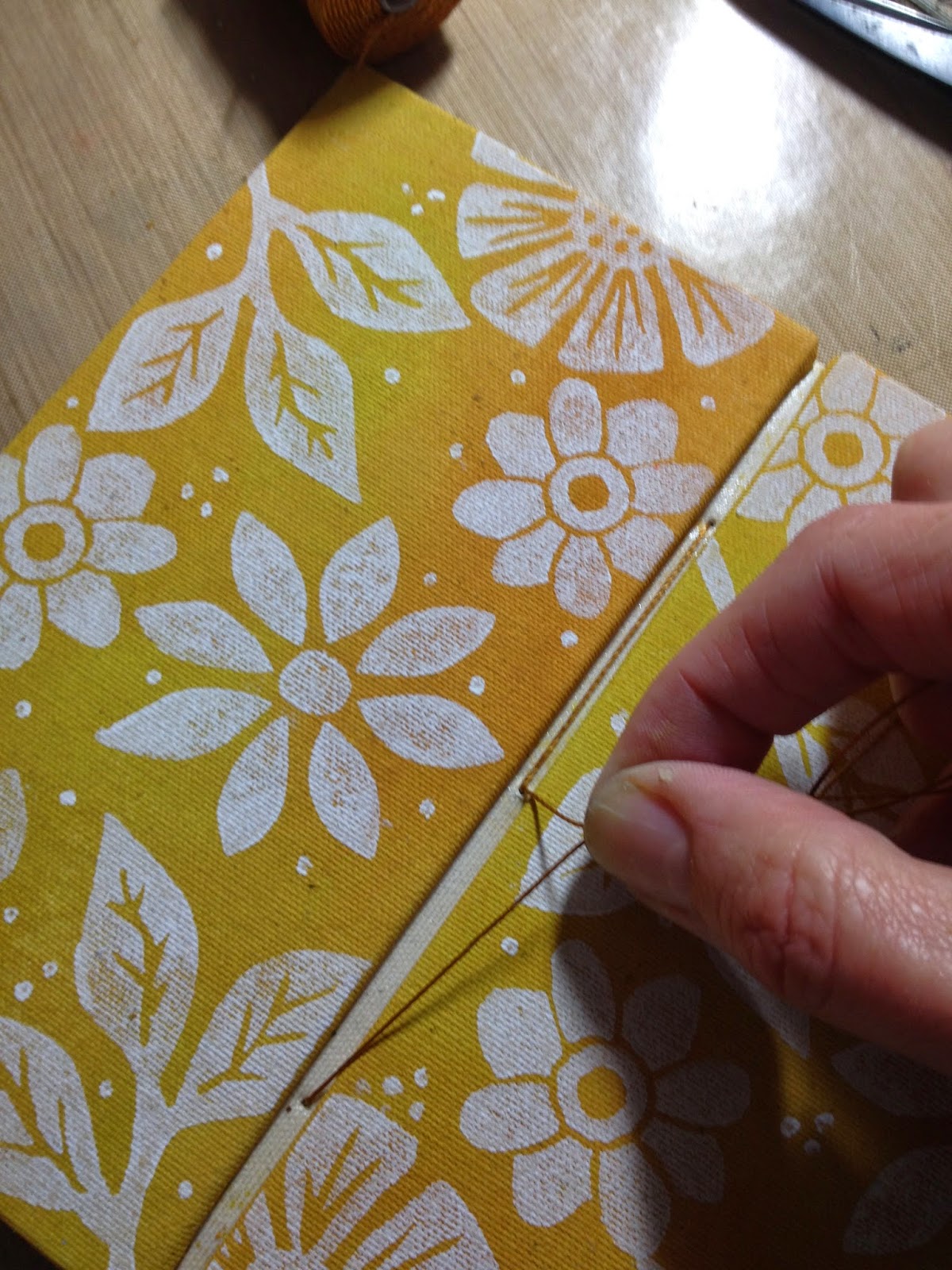 PaperArtsy: Handmade Journal {with Lin Brown Stencils and Sara Naumann ...